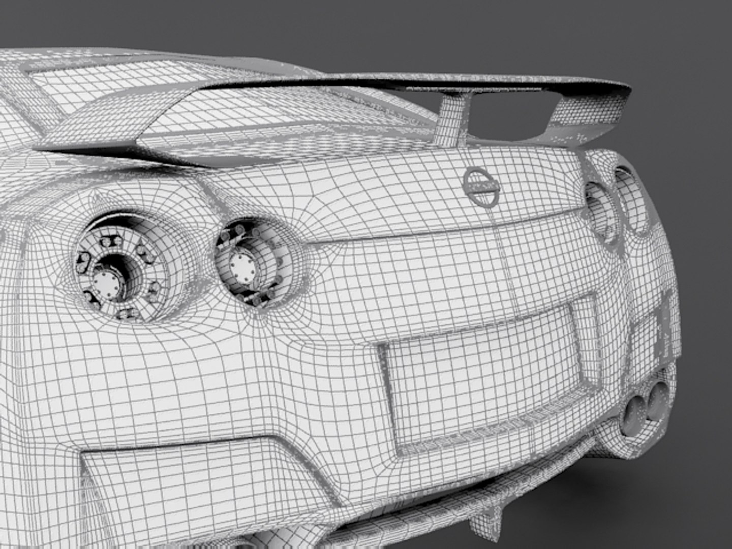 3d Nissan Skyline R35 Gtr