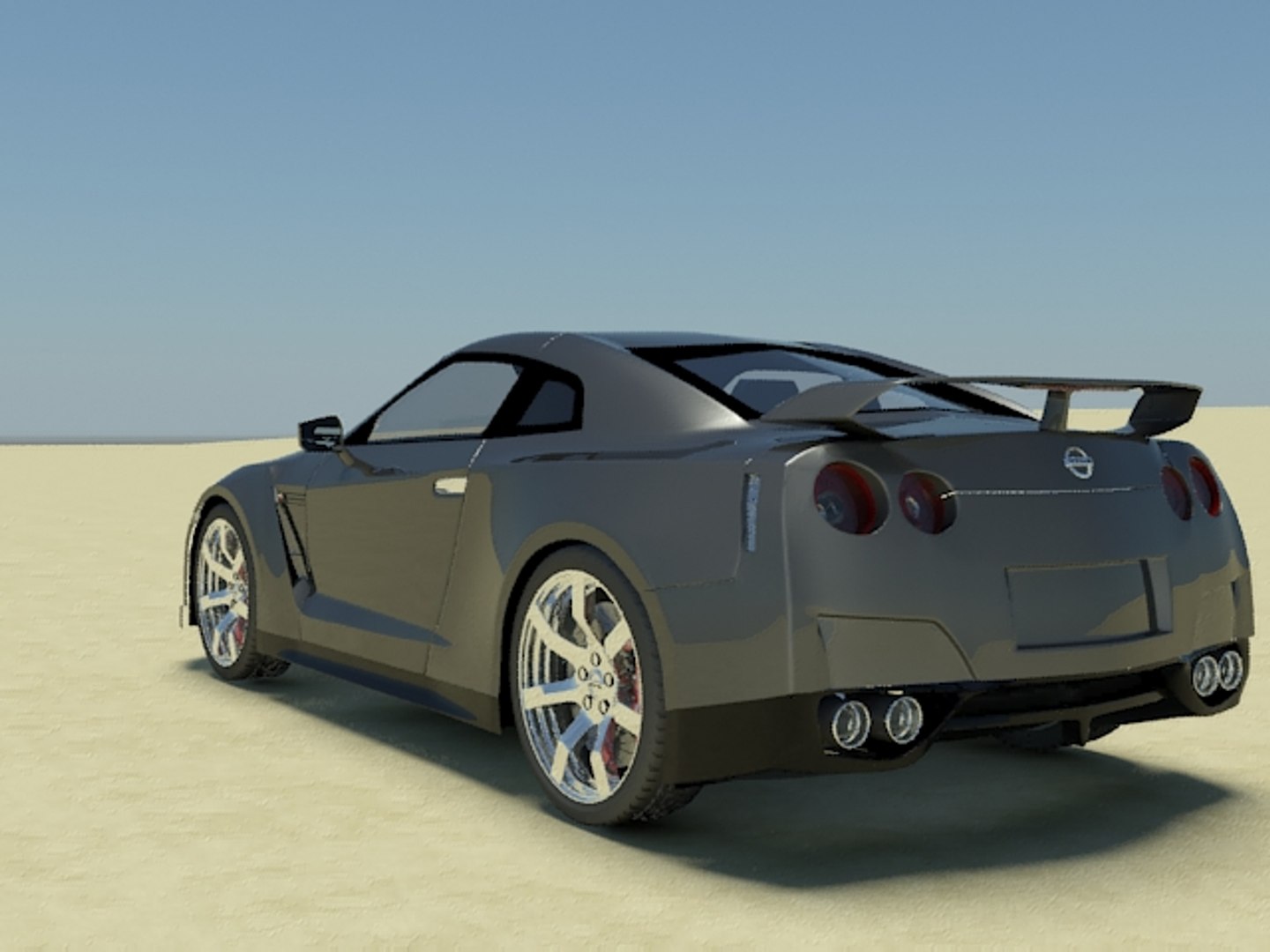 3d Nissan Skyline R35 Gtr