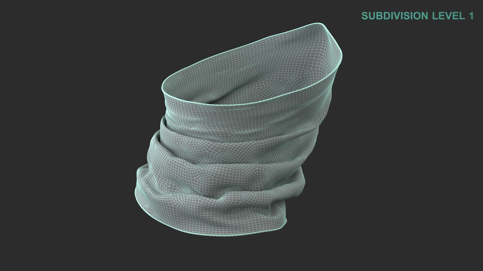3D Neck Gaiter - TurboSquid 2001104
