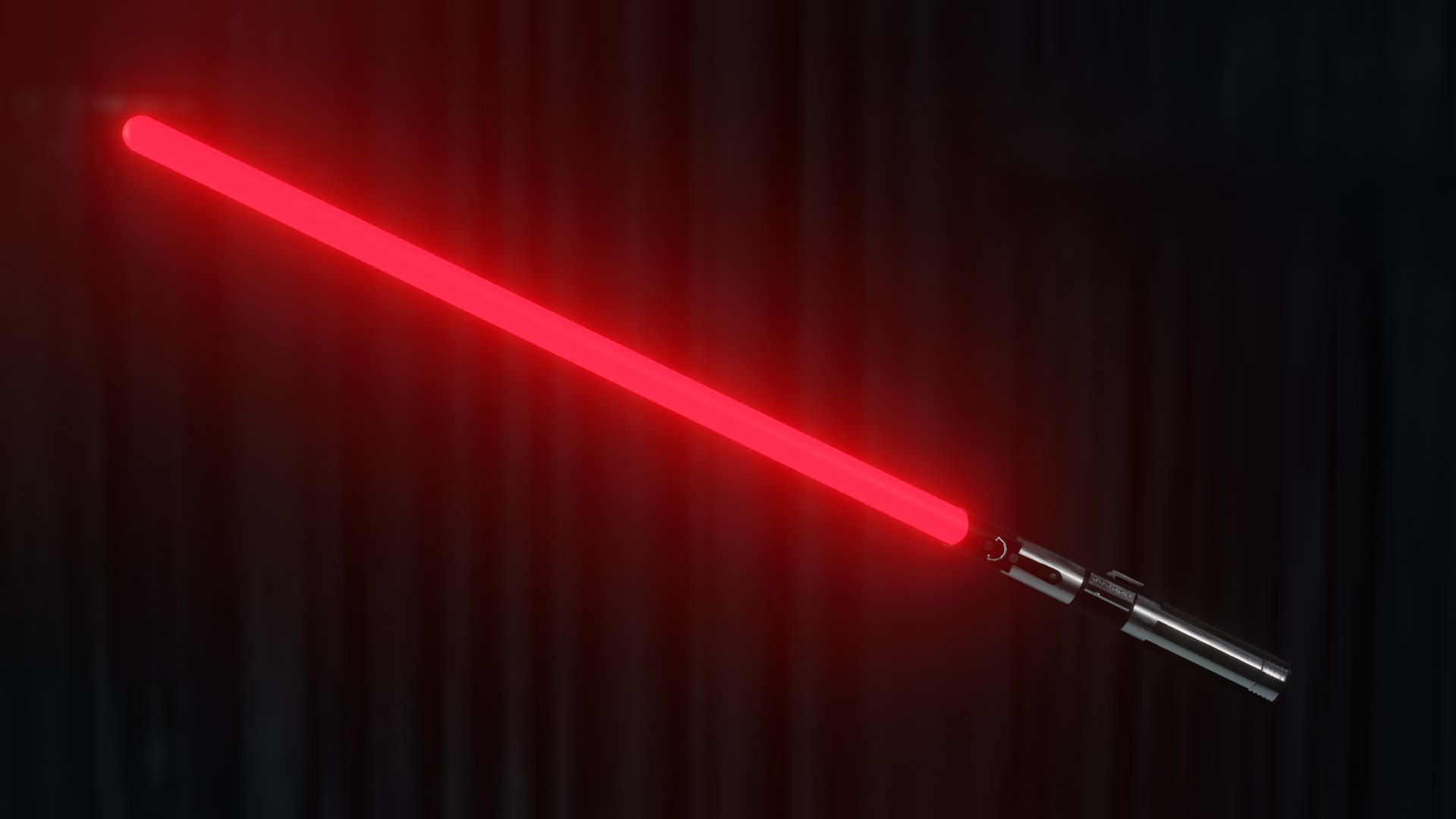 3D Model Red Lightsaber - TurboSquid 2114264