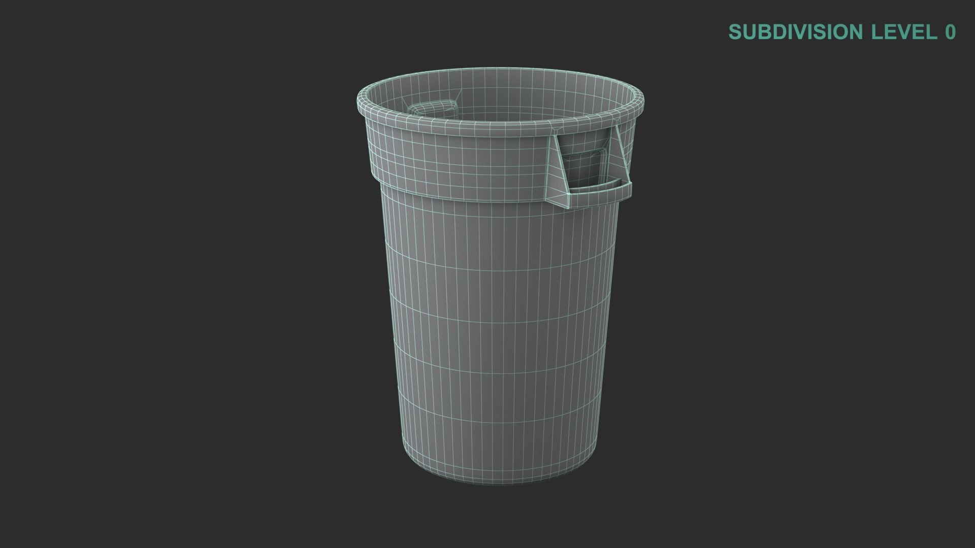 Trash Can Model - TurboSquid 2145918
