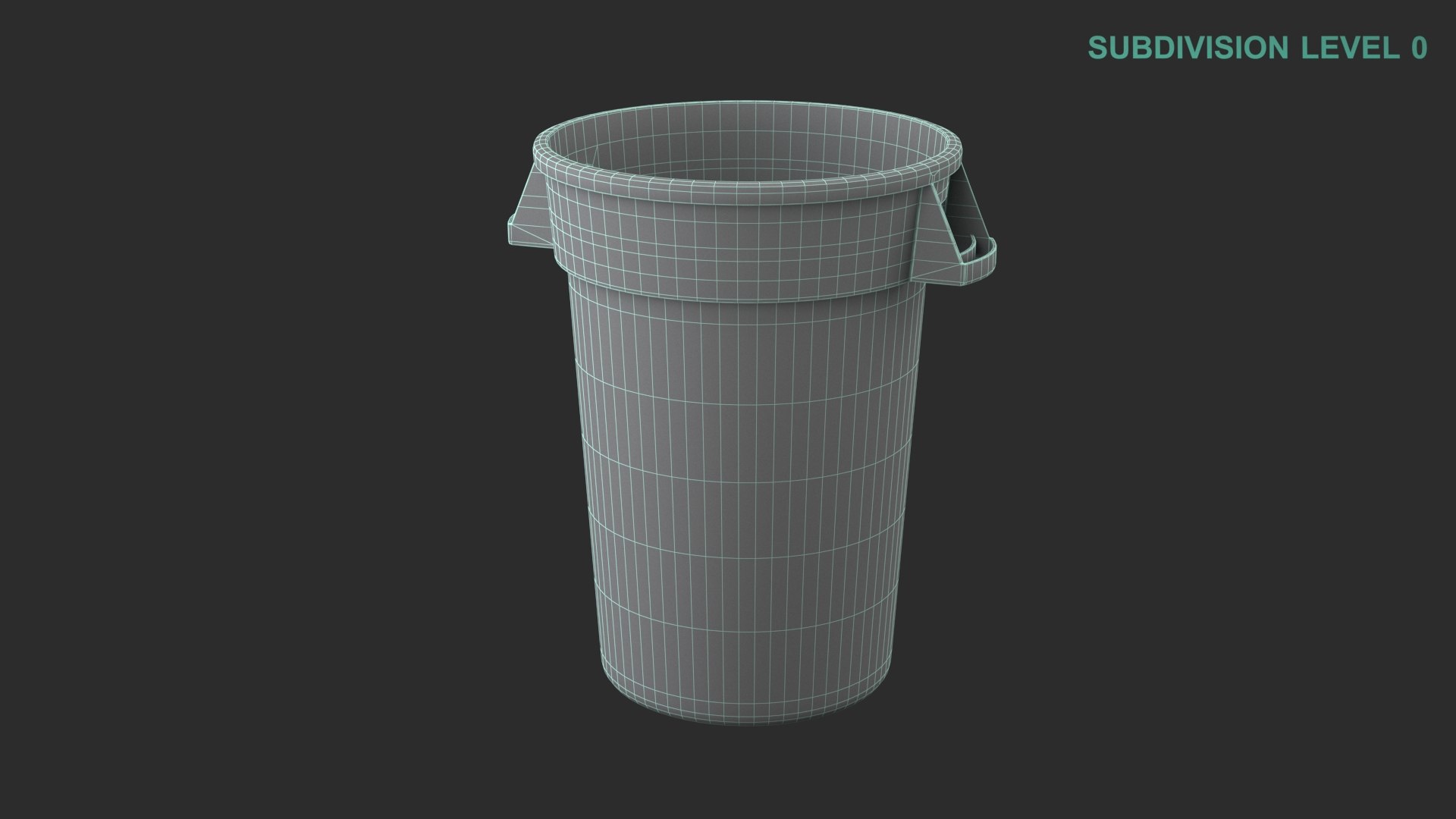 Trash Can Model - TurboSquid 2145918