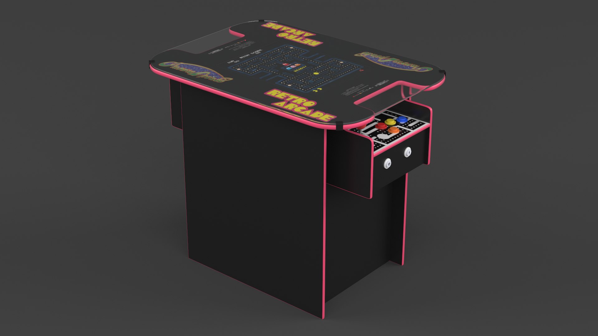Arcade Machine 3D Model - TurboSquid 2166418