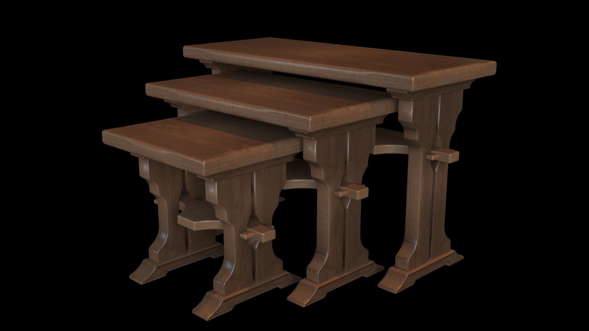 Rustic Furniture-2 3D Model - TurboSquid 2171221