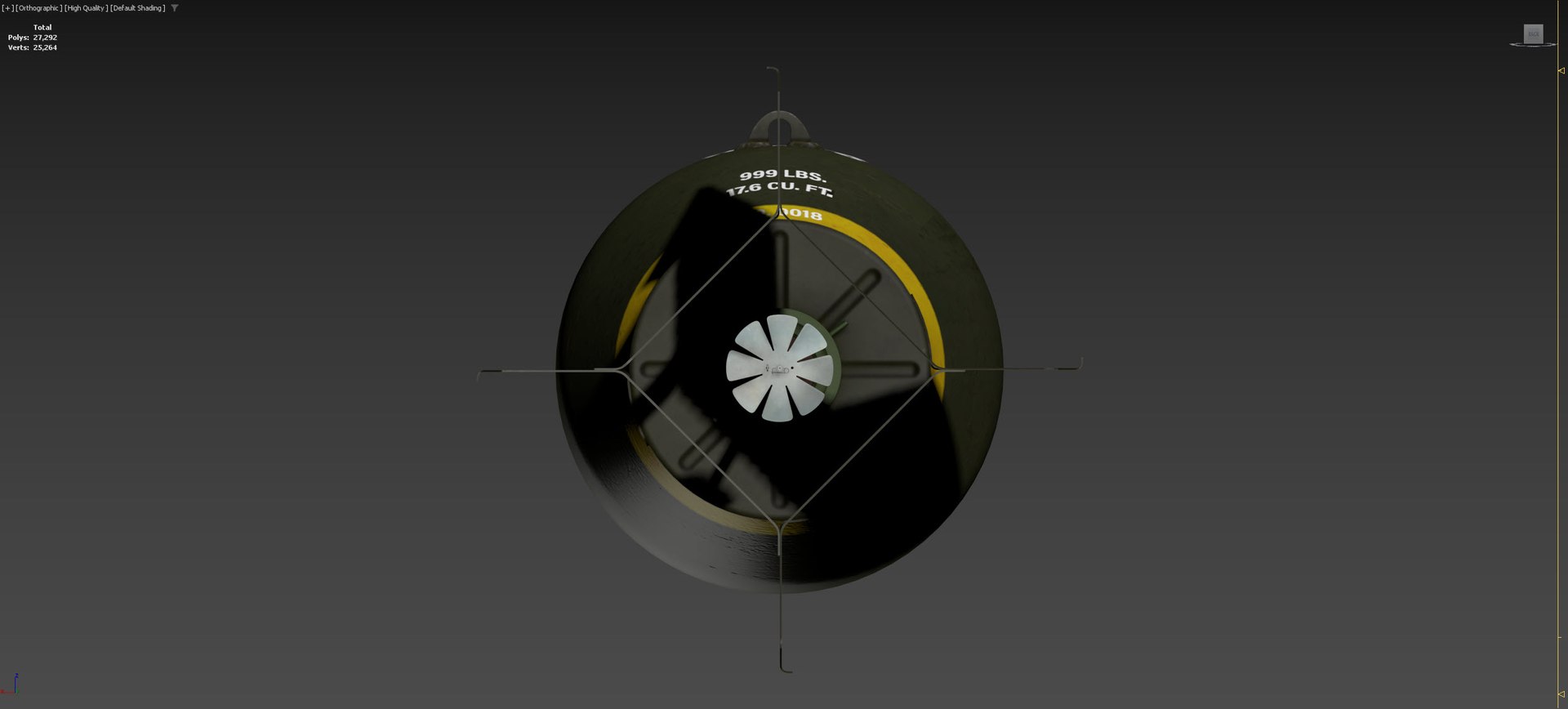 AN-M65-A1 3D Model - TurboSquid 2294139