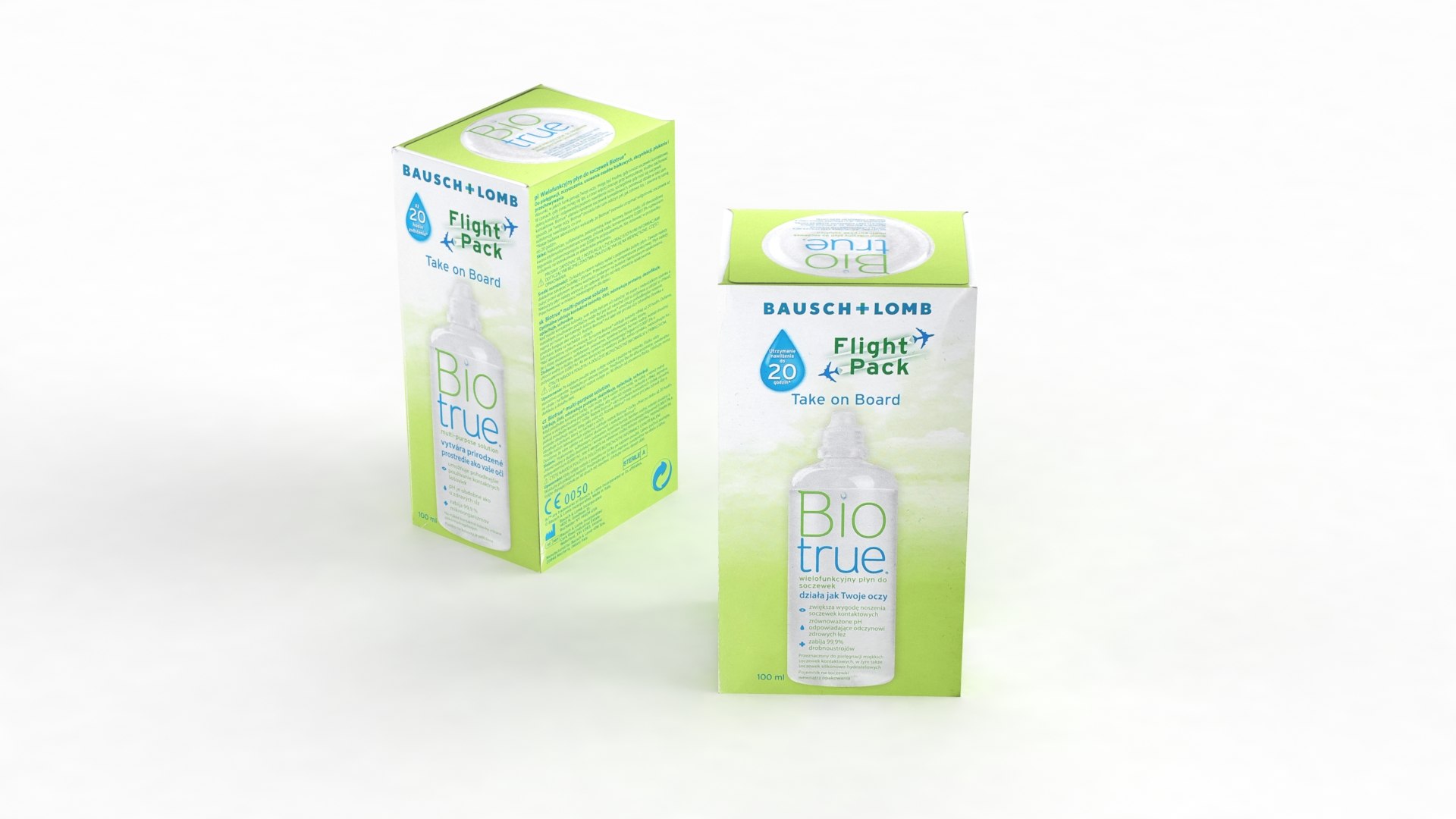 Bausch And Lomb Bio True Lens Multi Purpose Solution Flight Pack 100ml ...