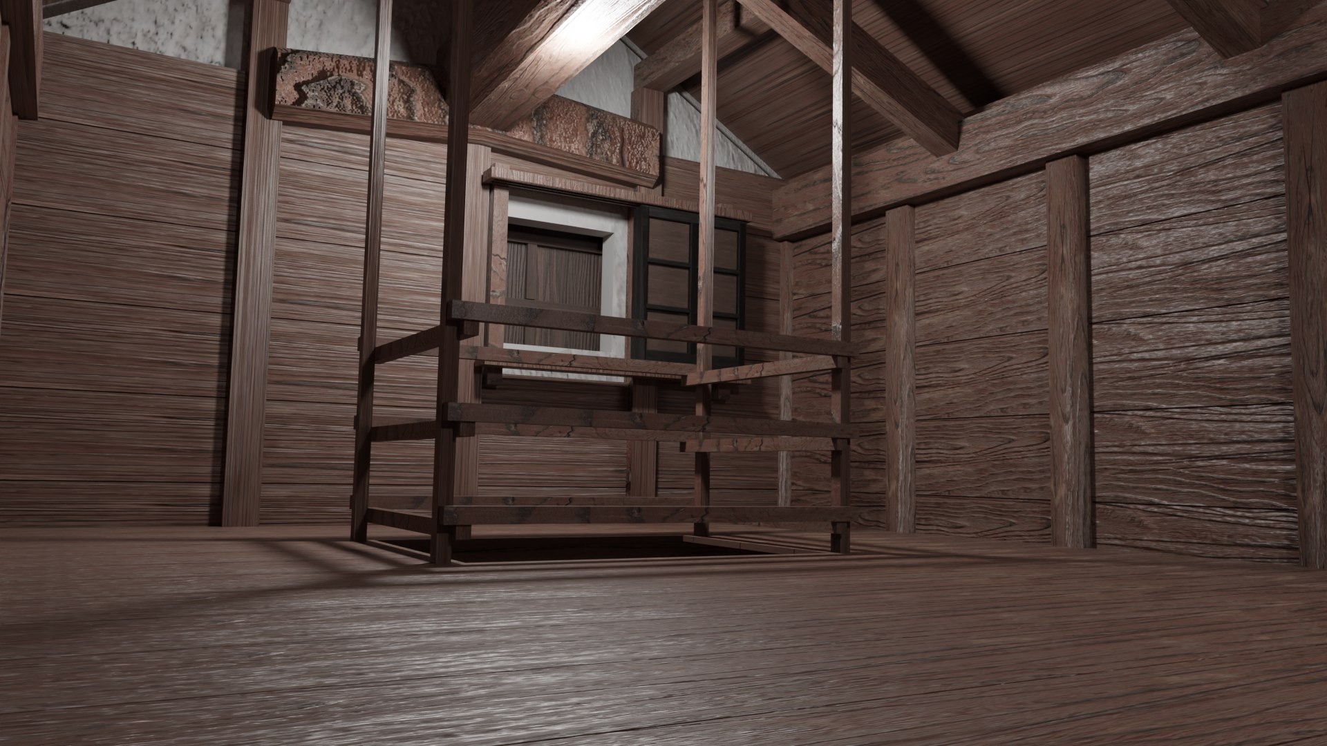 Old Style Japanese Storage 3D Model - TurboSquid 2020355