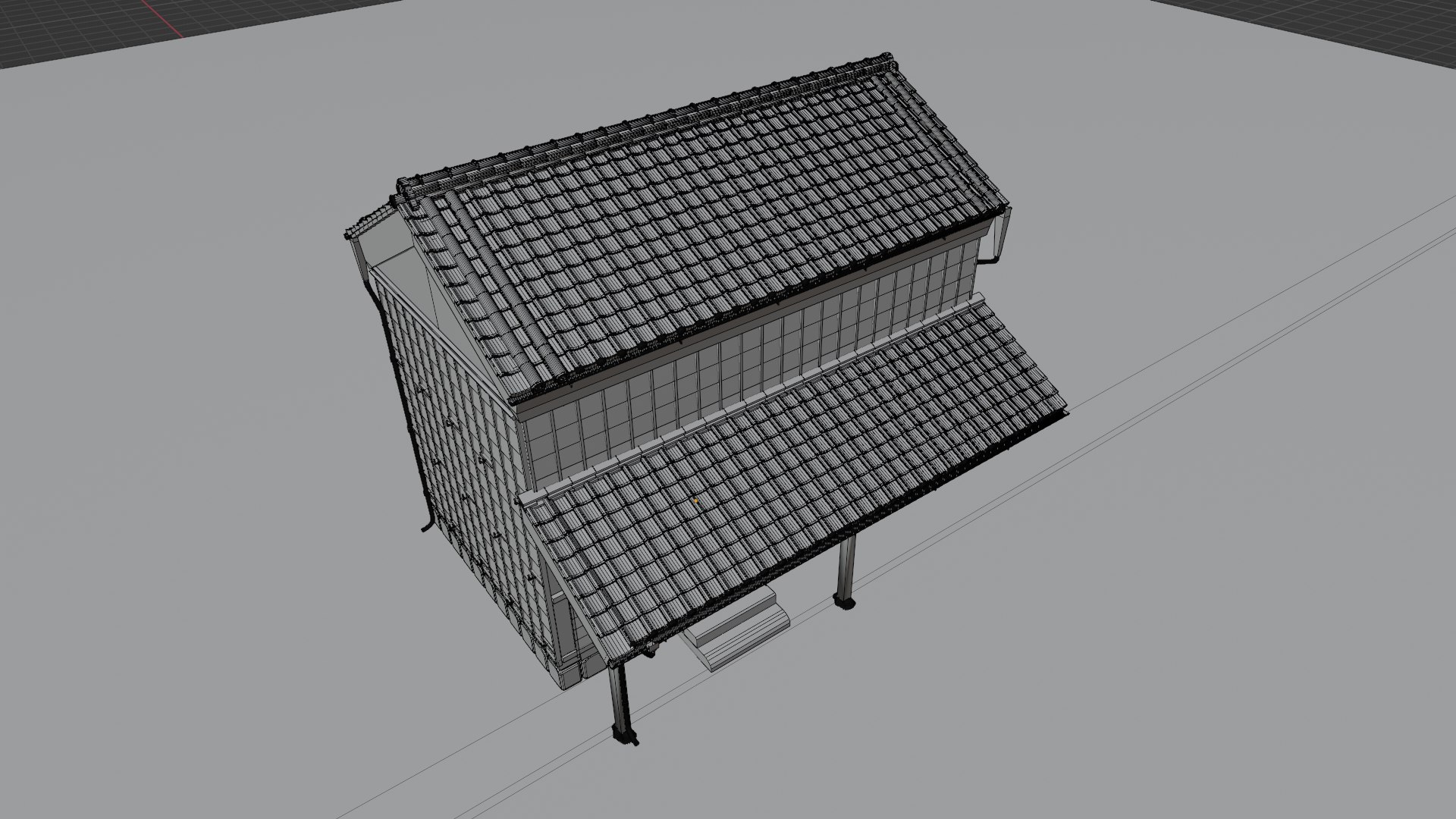 Old Style Japanese Storage 3D Model - TurboSquid 2020355