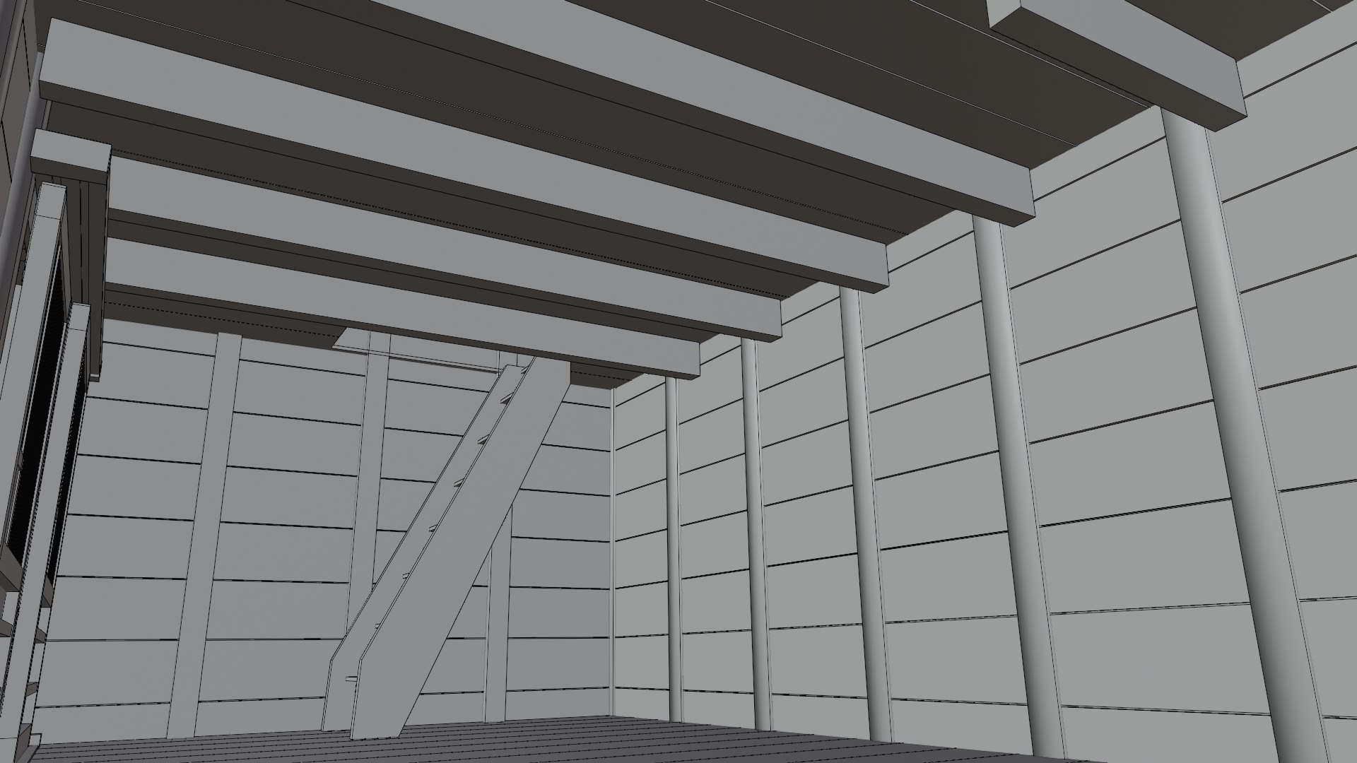 Old Style Japanese Storage 3D Model - TurboSquid 2020355