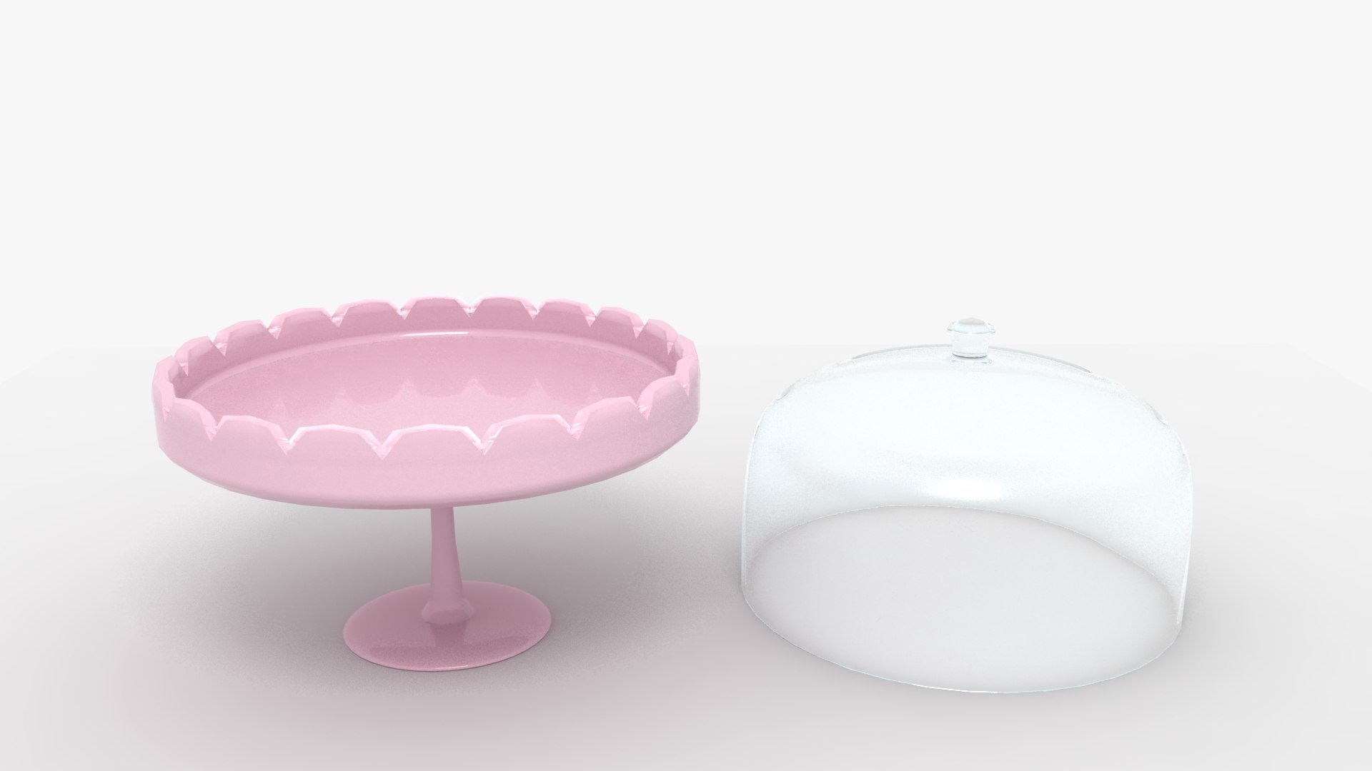 Cake Stand 3d Model