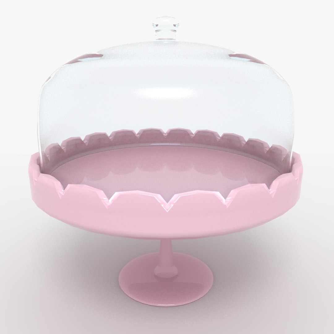 cake stand 3d model