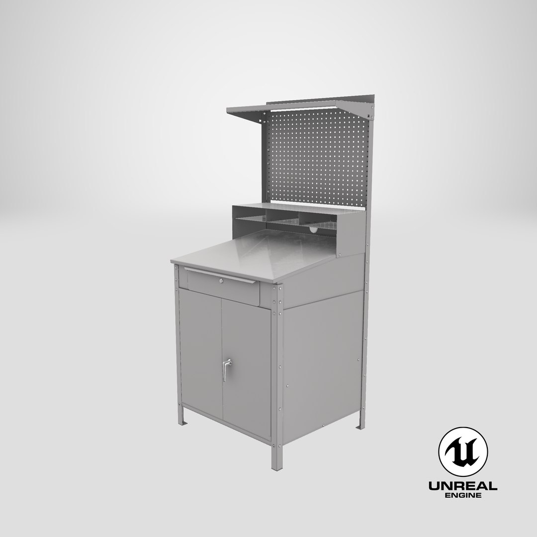 3D Shop Desk 01 - TurboSquid 1885342