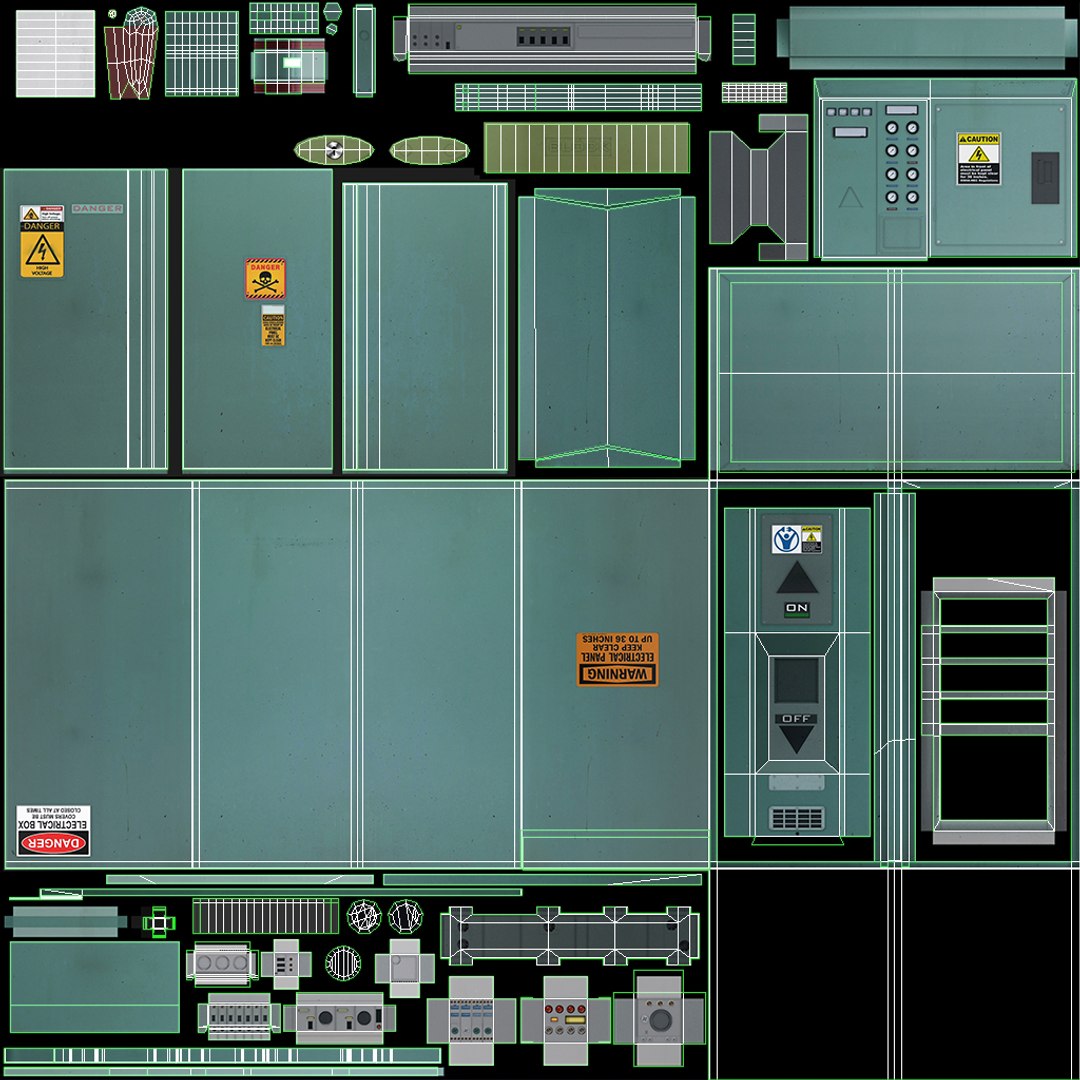 3D Energy Electricity Model | 1145425 | TurboSquid