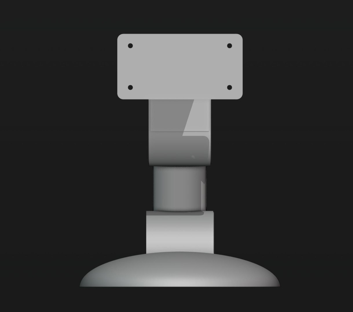Monitor Stand Mount 2 3D Model - TurboSquid 2085797