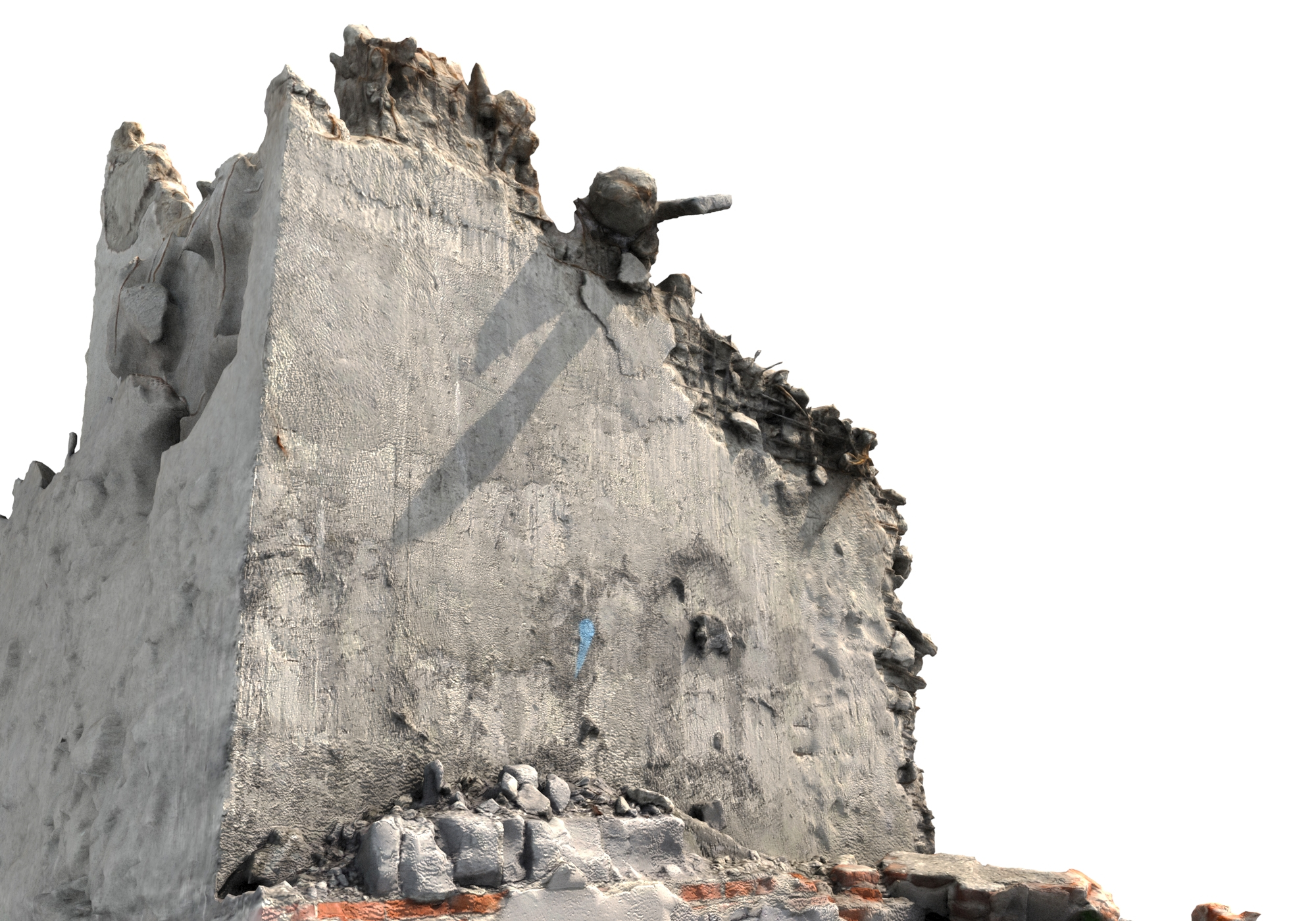 Concrete Rubble Buildings Mega Pack model - TurboSquid 1725879