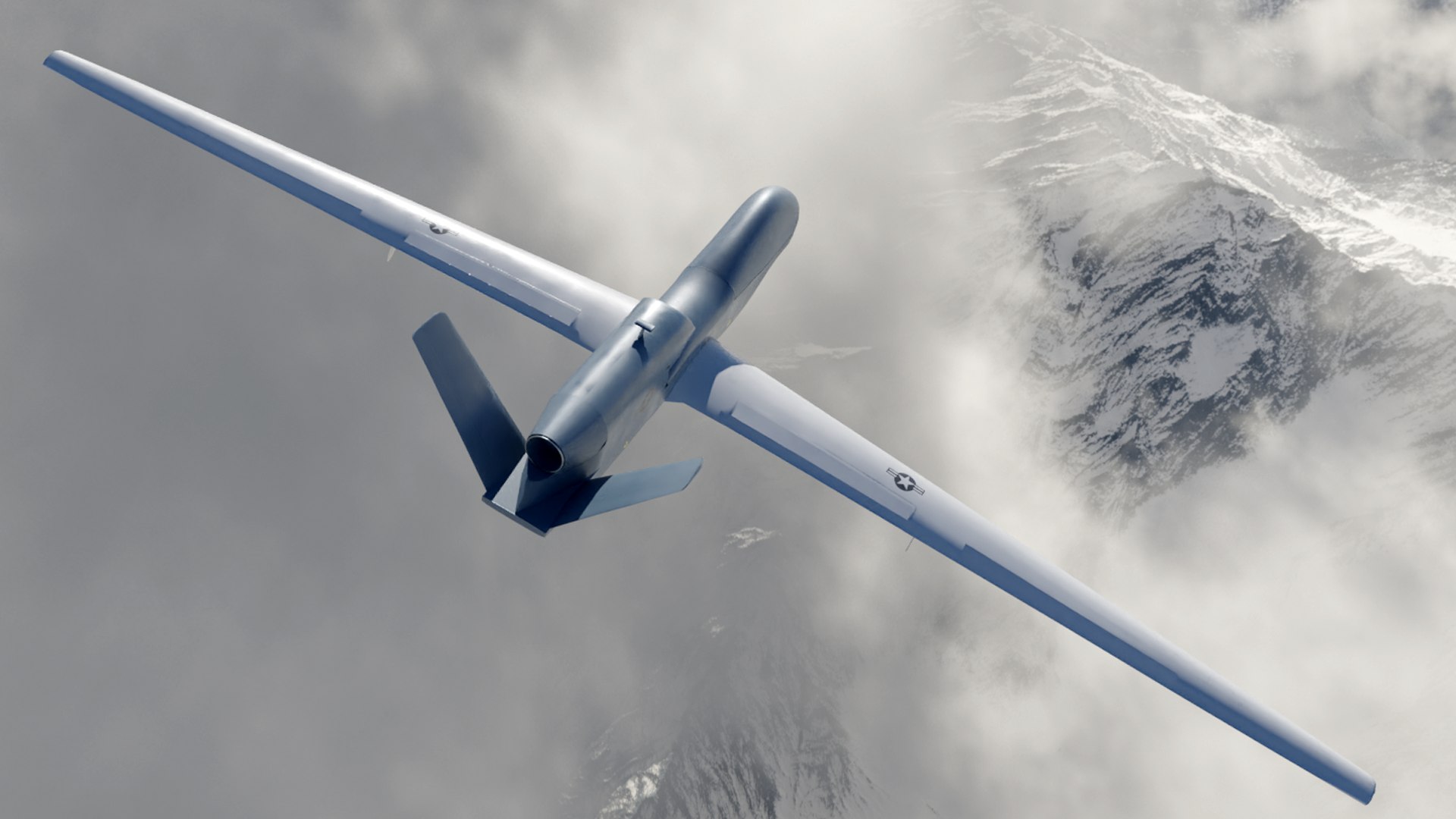 3D Northrop Grumman Rq-4 Global Hawk - TurboSquid 2205664