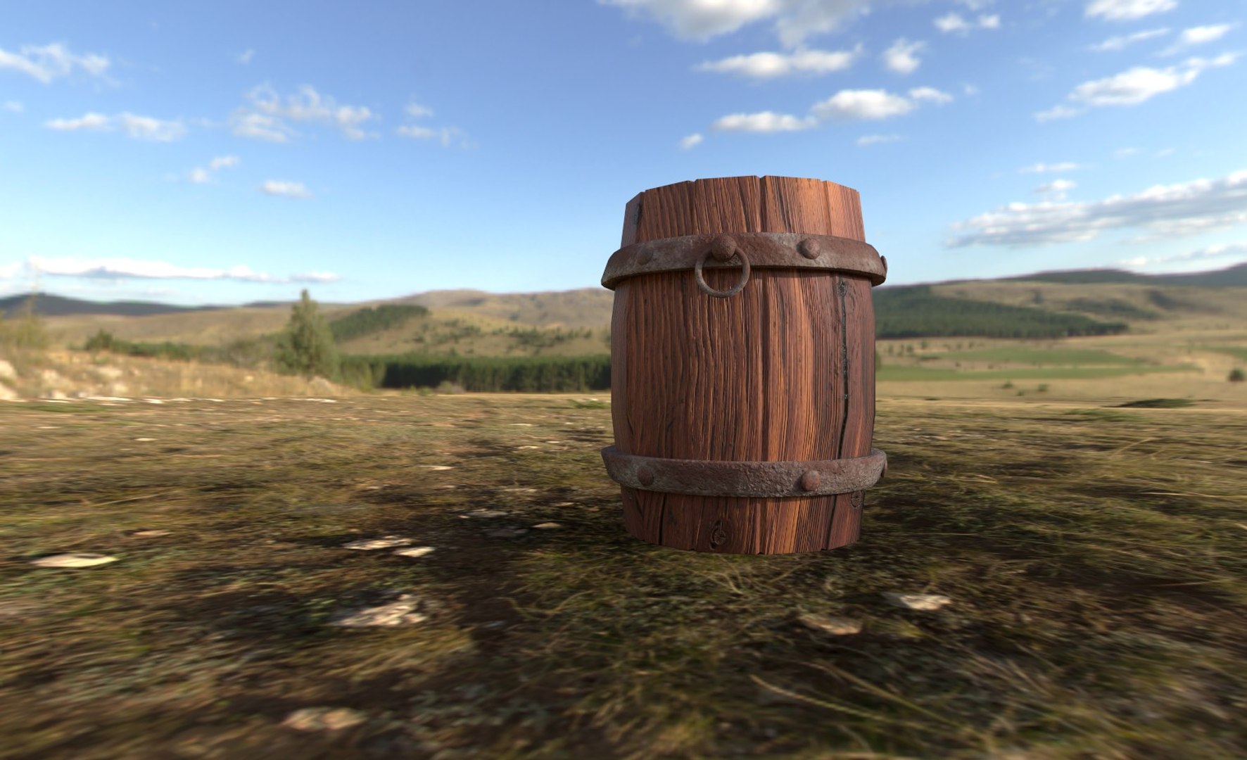 3D Barrel - TurboSquid 2073948