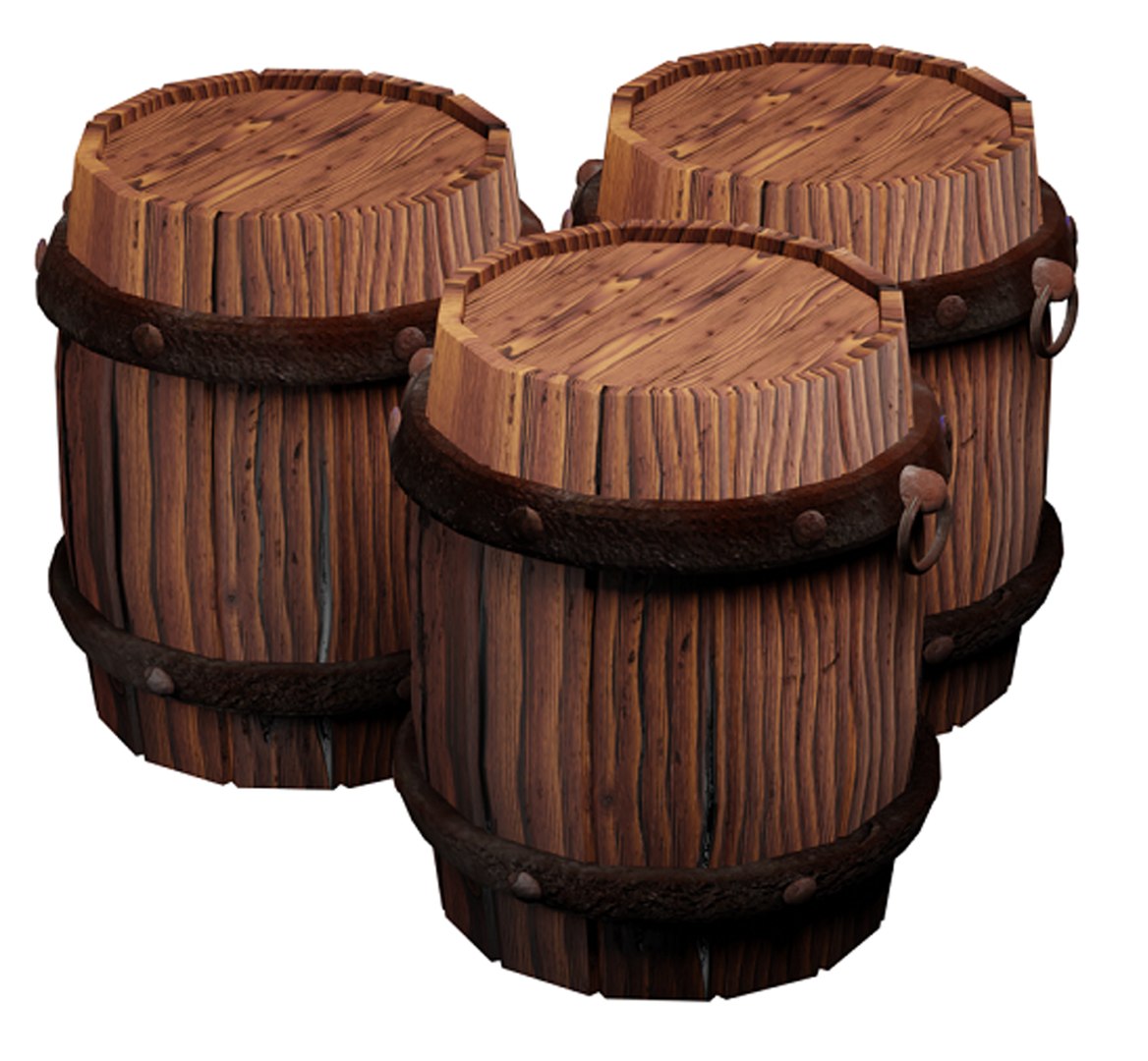 3D Barrel - TurboSquid 2073948