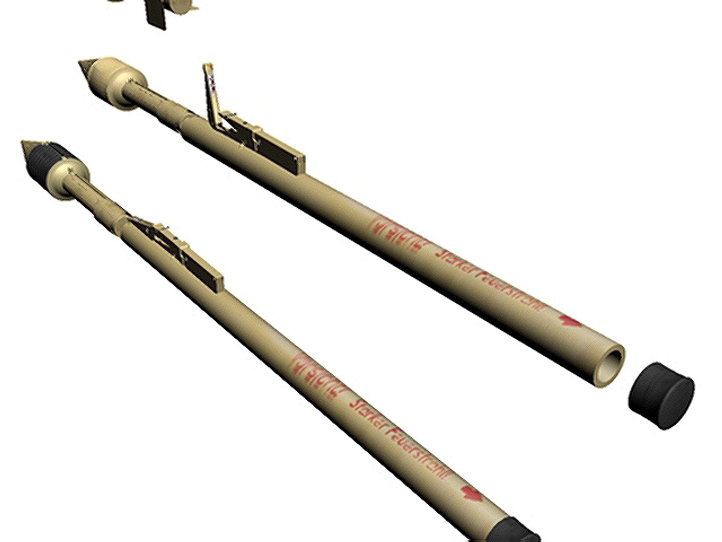 3d Model Wwii German Panzerfaust 150
