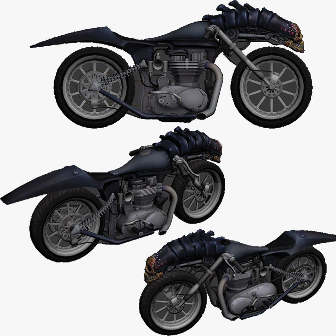 3D Heavy-Sport-Bike-007 - TurboSquid 2113410