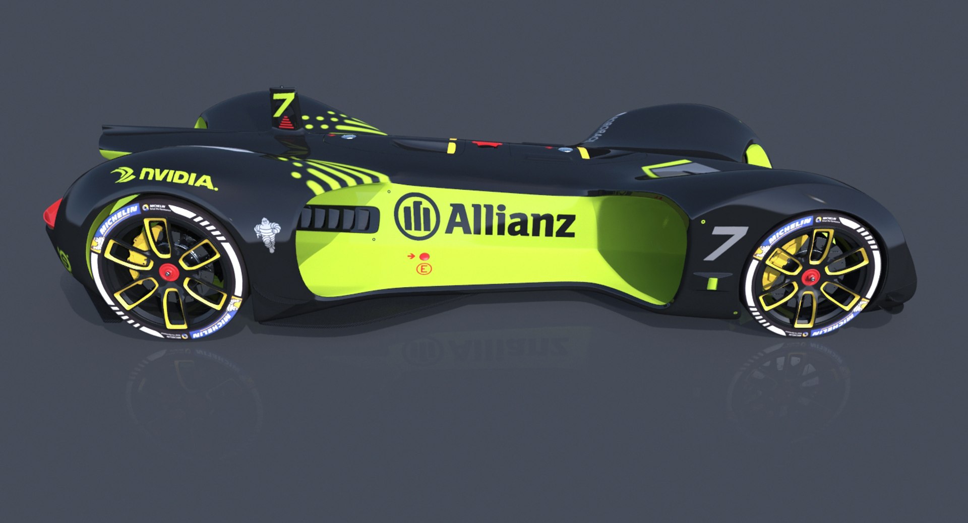 Autonomous Racing Car Roborace 3D Model | 1143039 | TurboSquid