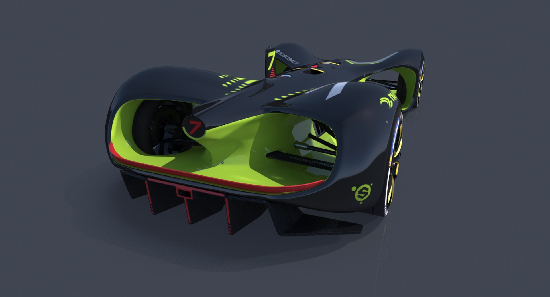 Autonomous Racing Car Roborace 3D Model | 1143039 | TurboSquid