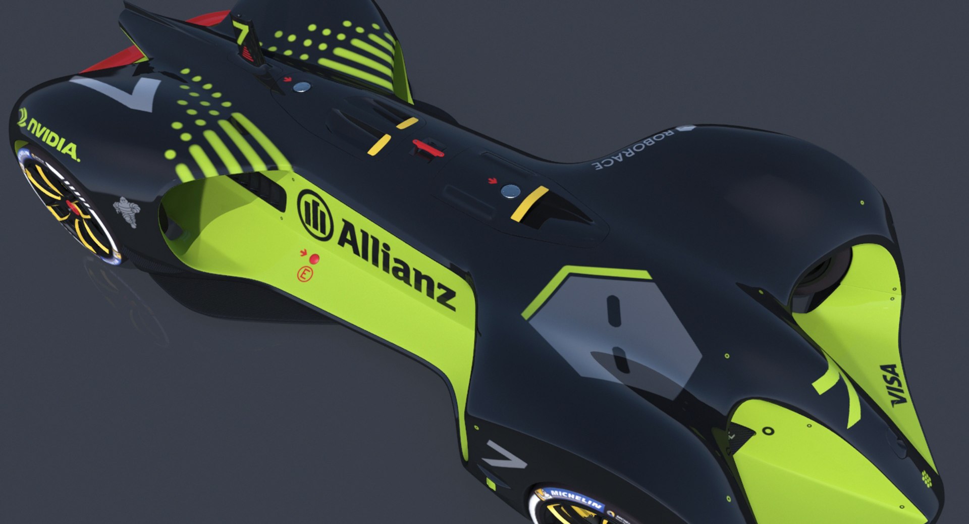 Autonomous Racing Car Roborace 3D Model | 1143039 | TurboSquid