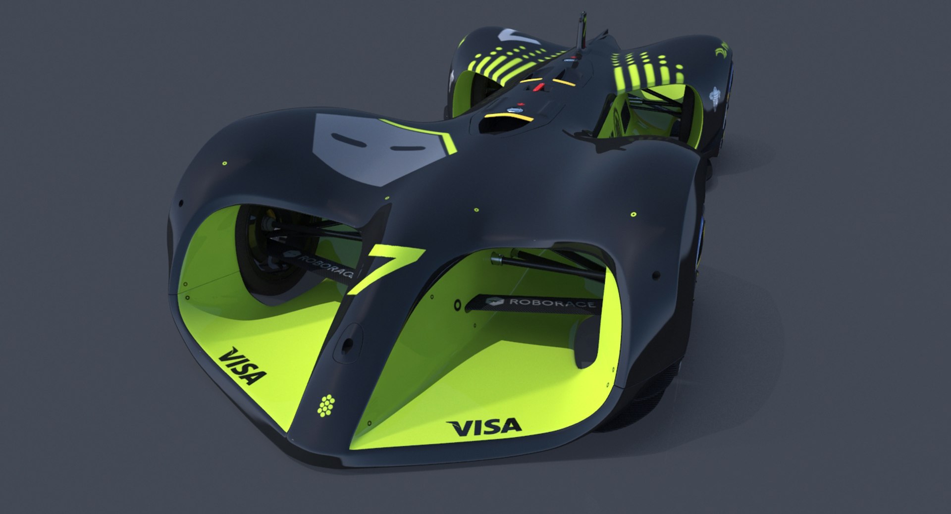 Autonomous Racing Car Roborace 3D Model | 1143039 | TurboSquid