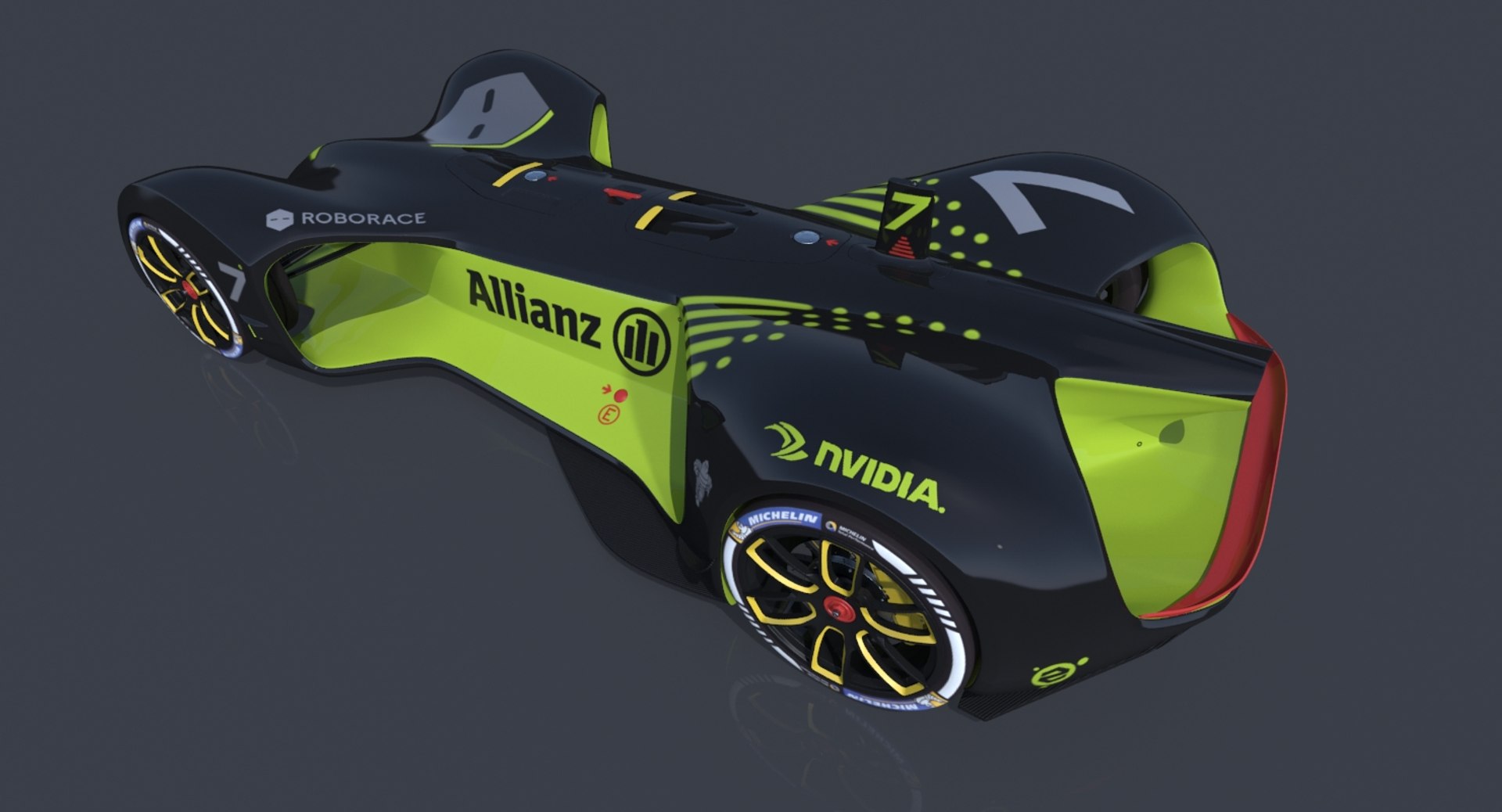 Autonomous Racing Car Roborace 3D Model | 1143039 | TurboSquid