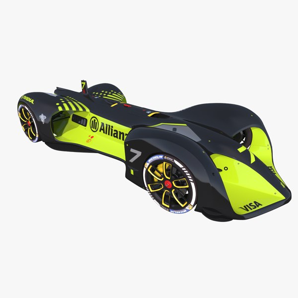Autonomous racing car roborace 3D model | 1143039 | TurboSquid
