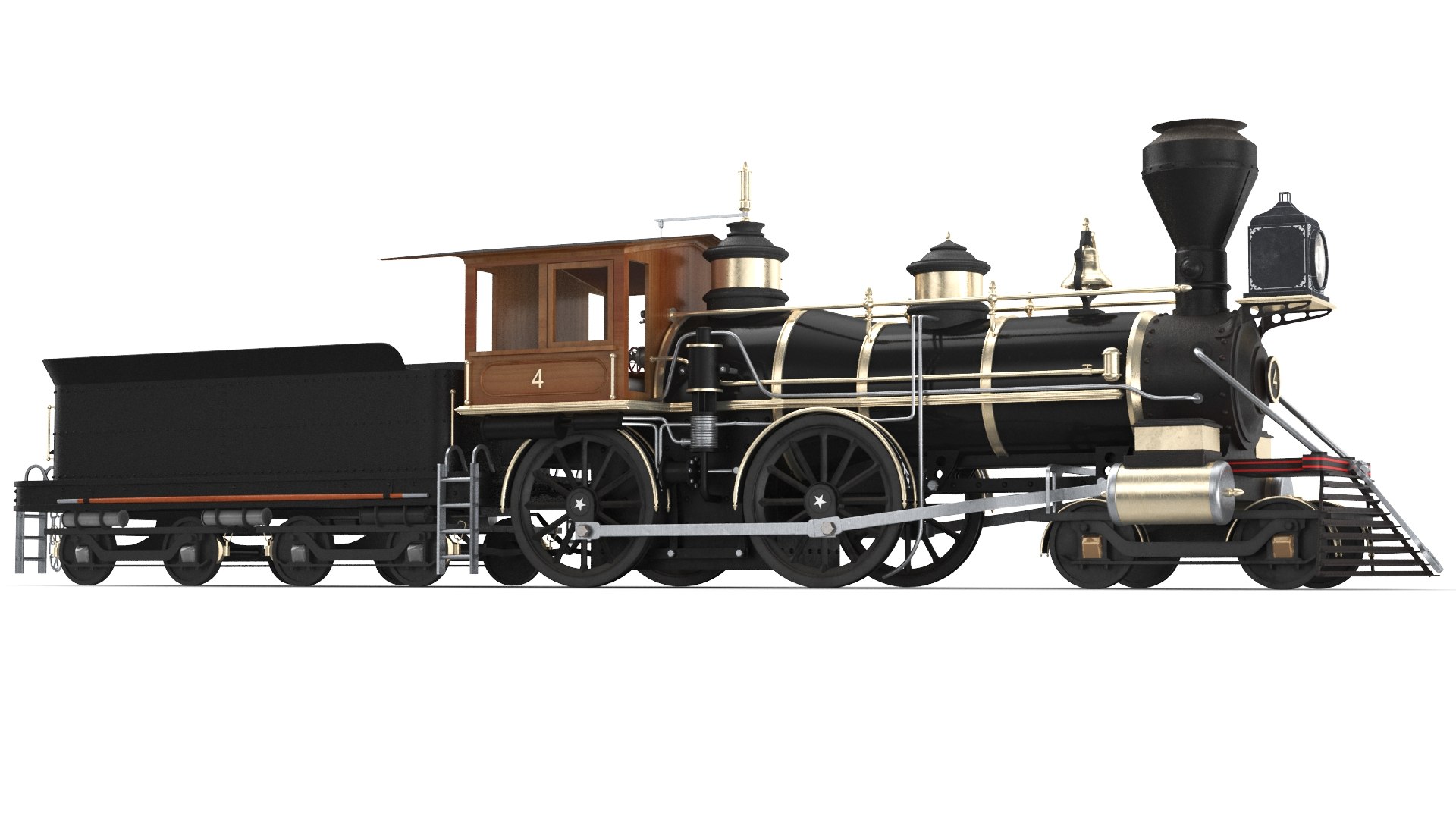 Locomotive Steam Train model - TurboSquid 1752652