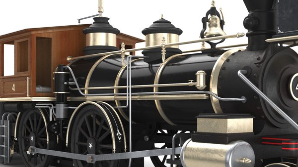 Locomotive Steam Train model - TurboSquid 1752652