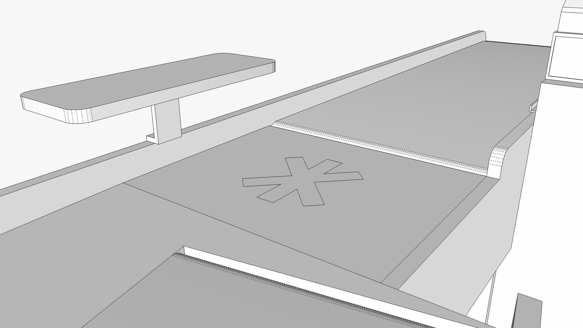 Retro Grocery Store Checkout Lane 3D Model - TurboSquid 2259963