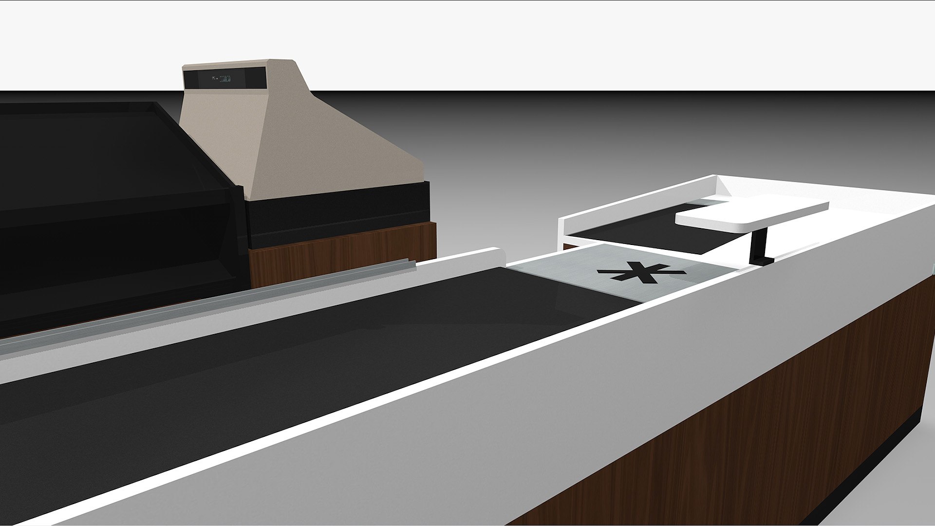 Retro Grocery Store Checkout Lane 3D Model - TurboSquid 2259963