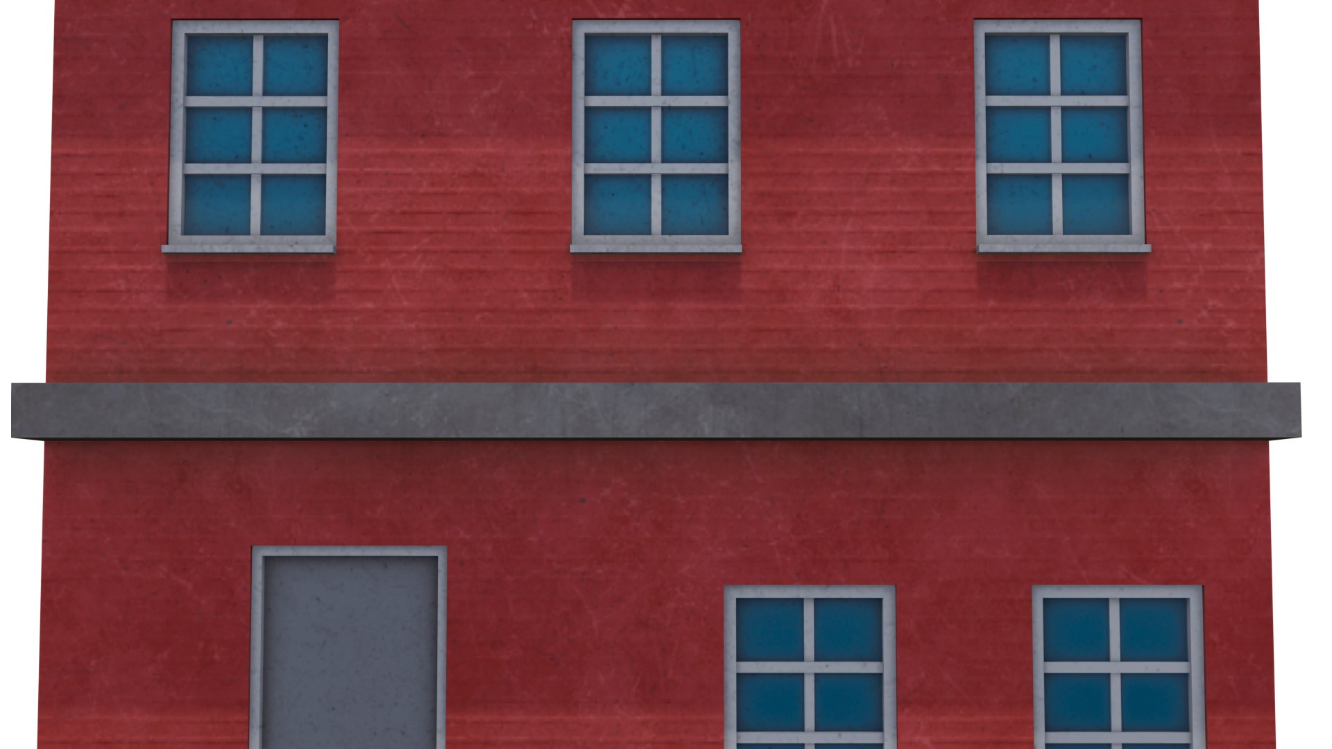 Neighborhood building 3D model - TurboSquid 1873219