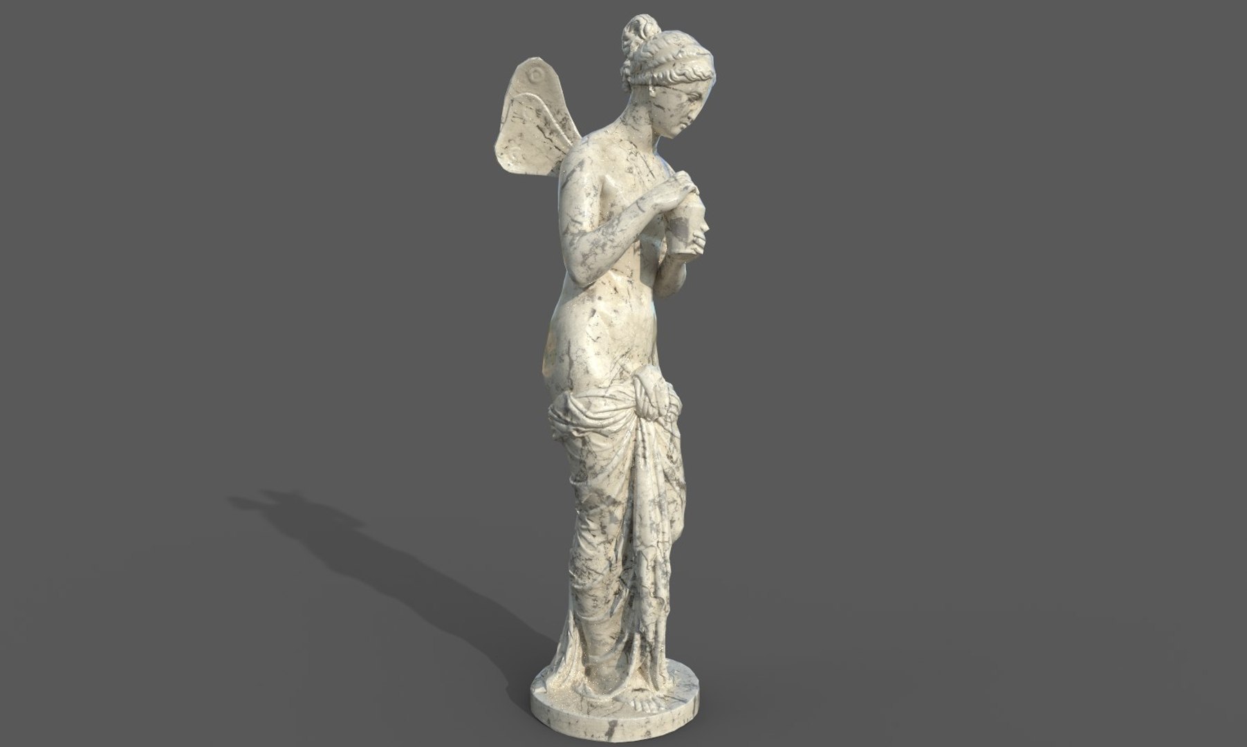 3D Statue Of Psyche Model - TurboSquid 1823156