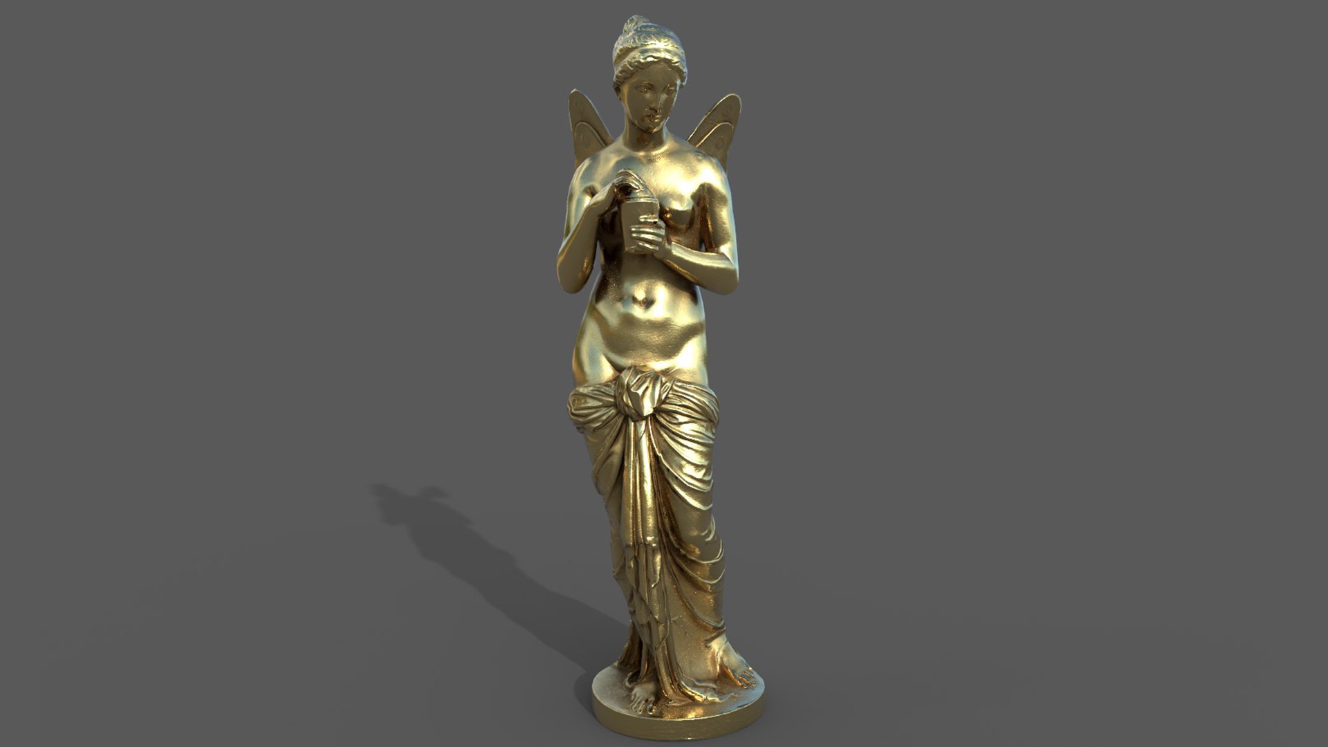 3D Statue Of Psyche Model - TurboSquid 1823156