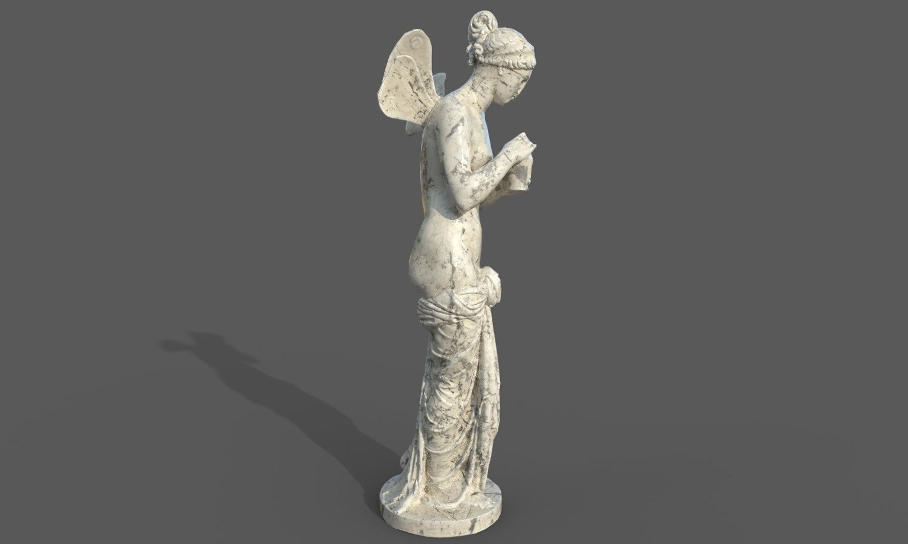 3D Statue Of Psyche Model - TurboSquid 1823156