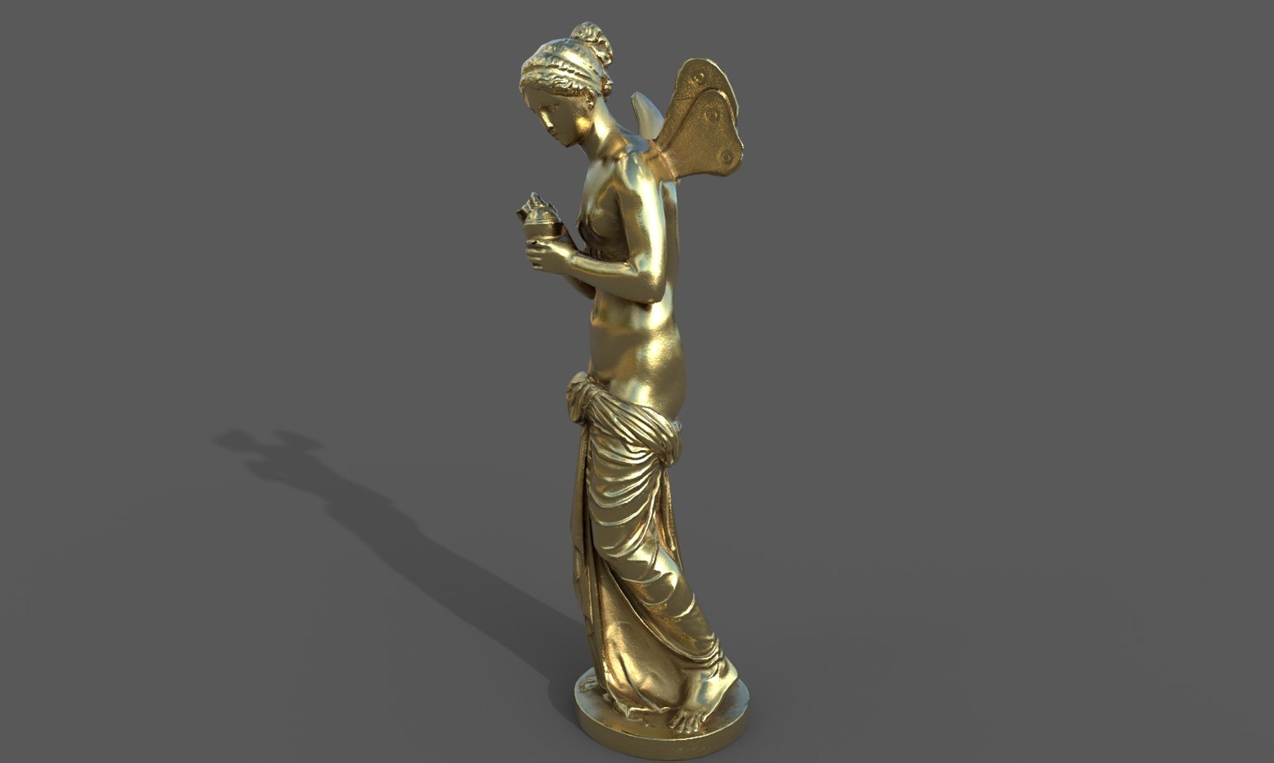 3D Statue Of Psyche Model - TurboSquid 1823156