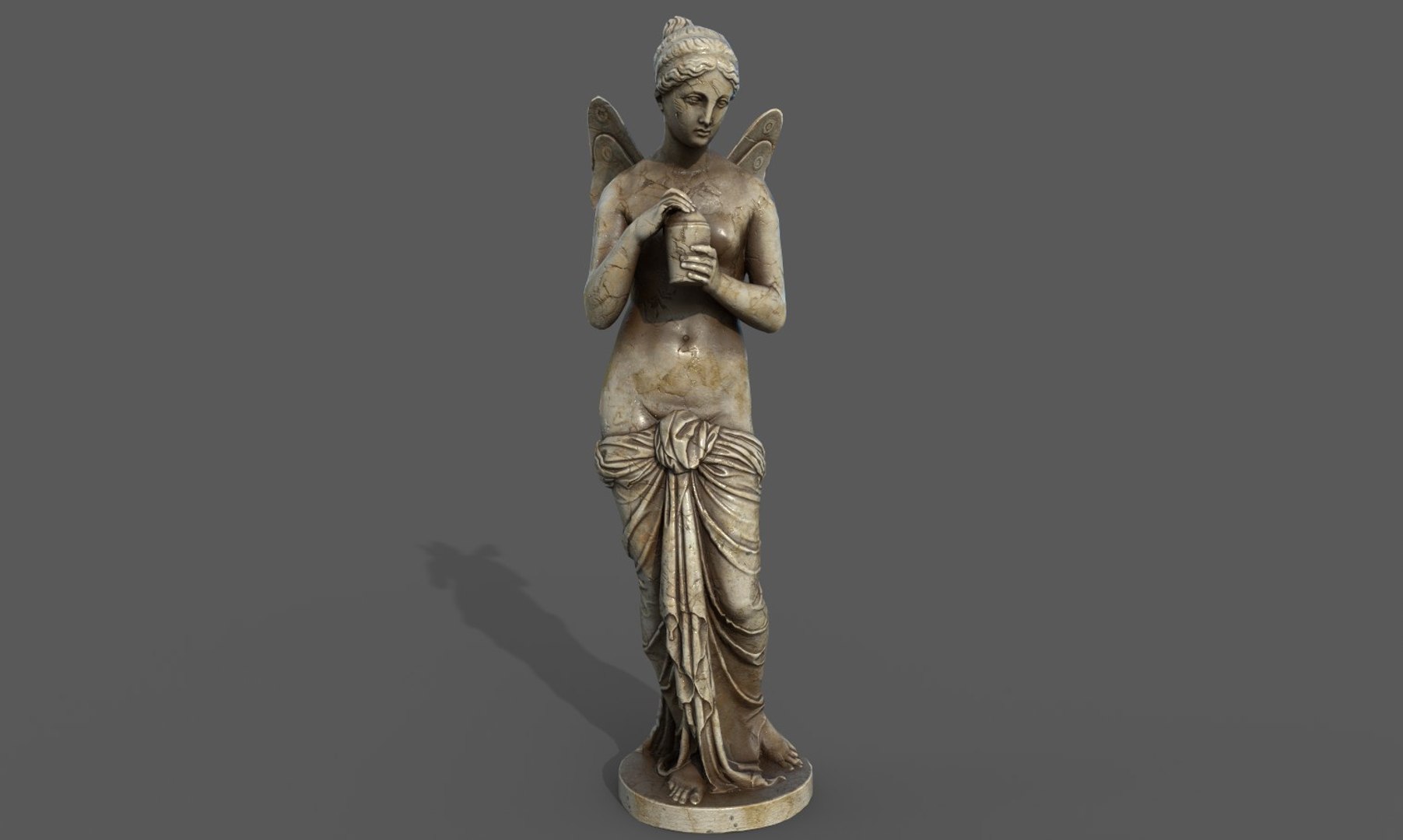 3D Statue Of Psyche Model - TurboSquid 1823156