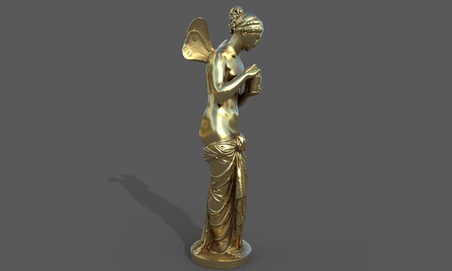3D Statue Of Psyche Model - TurboSquid 1823156