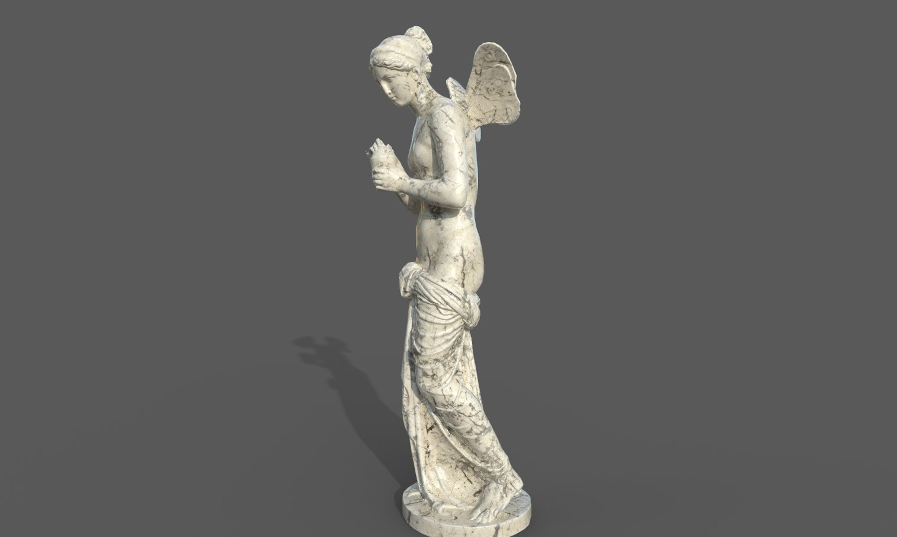 3D Statue Of Psyche Model - TurboSquid 1823156