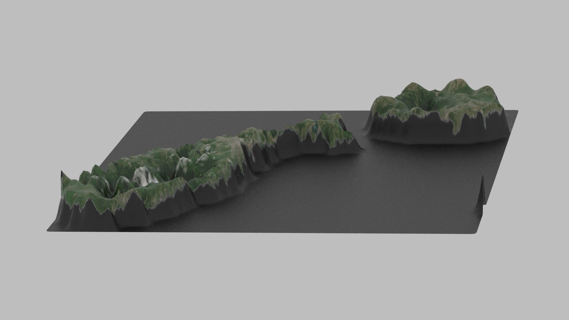 3D Saint Kitts And Nevis Map Country - TurboSquid 2076328