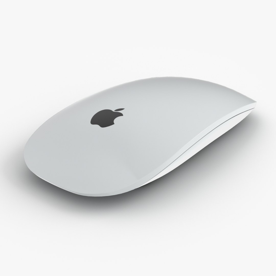 apple wireless mouse 3d model