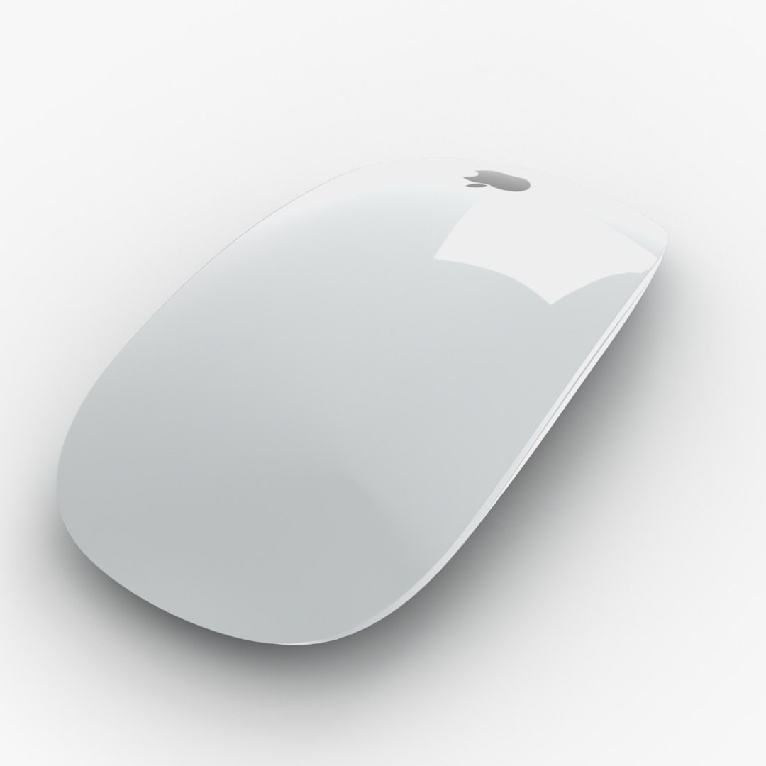 apple wireless mouse 3d model
