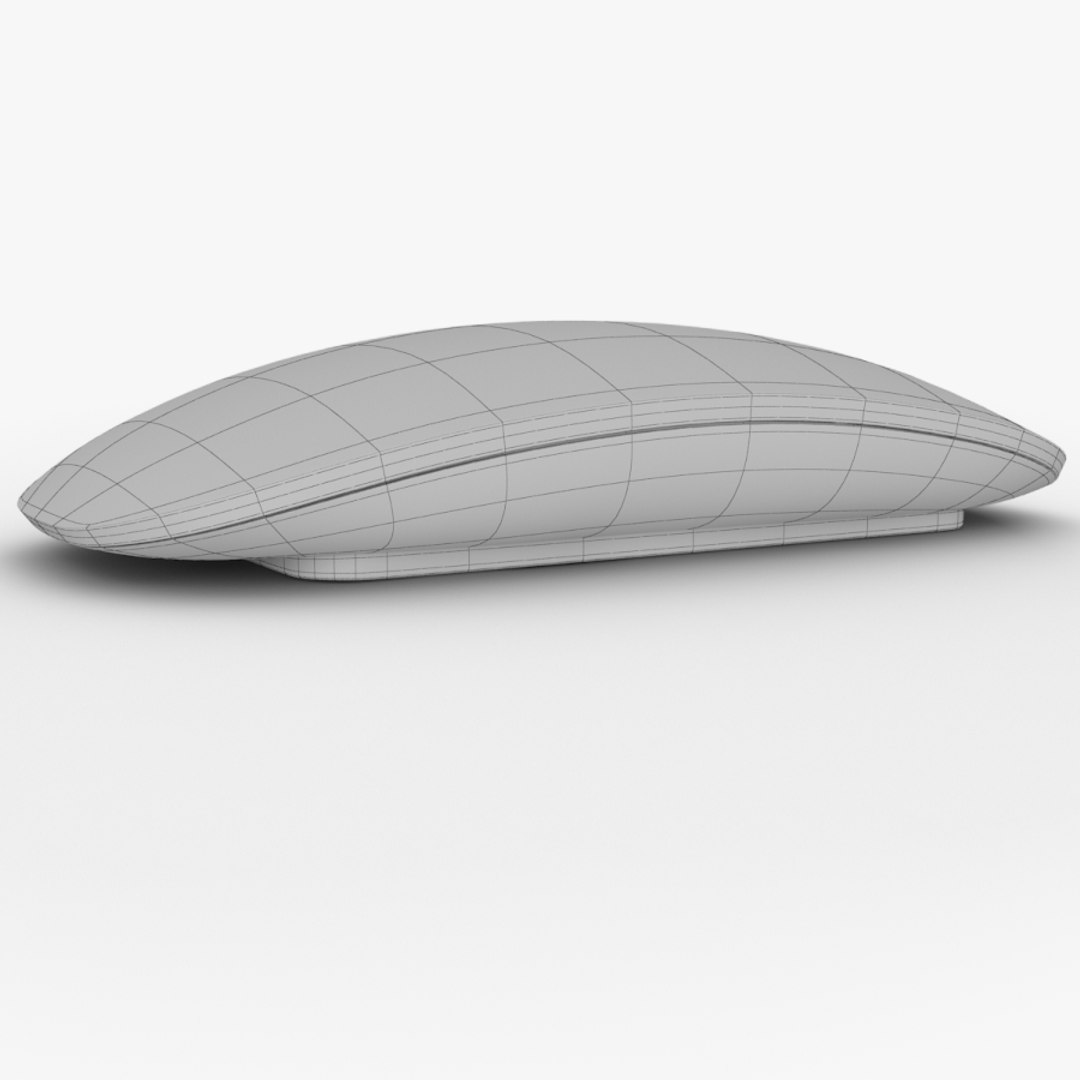 apple wireless mouse 3d model