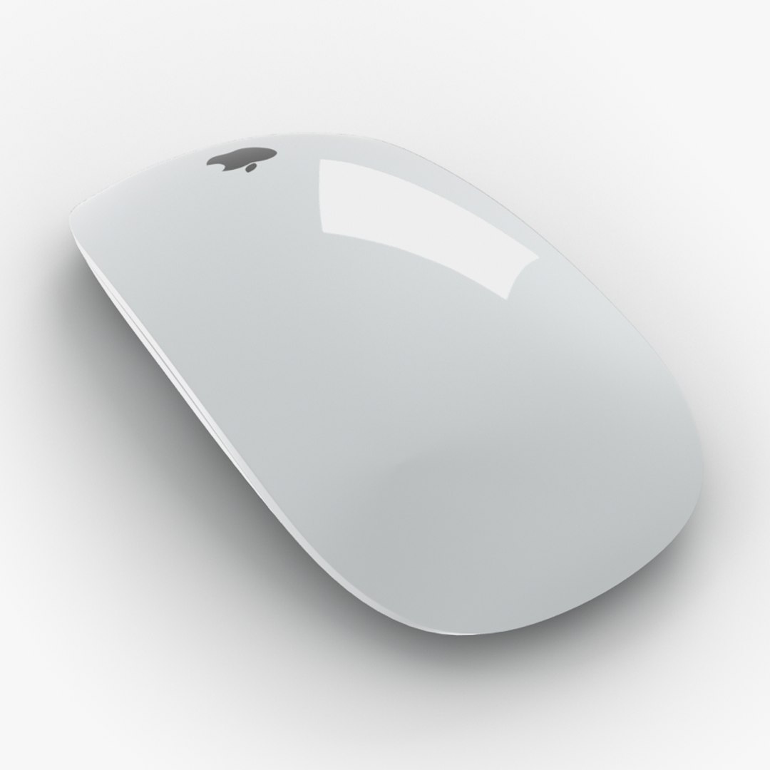 apple wireless mouse 3d model