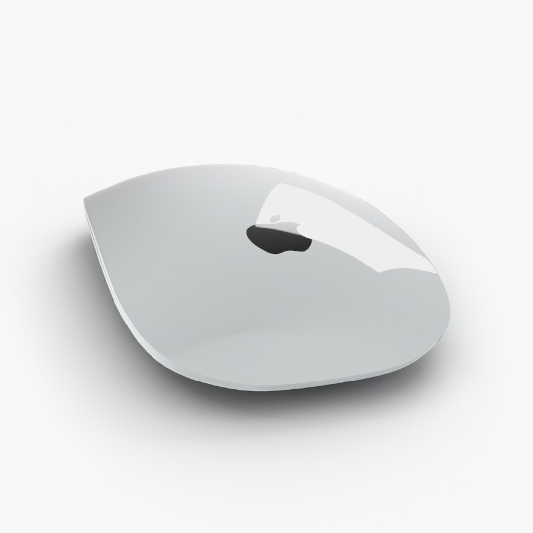 apple wireless mouse 3d model