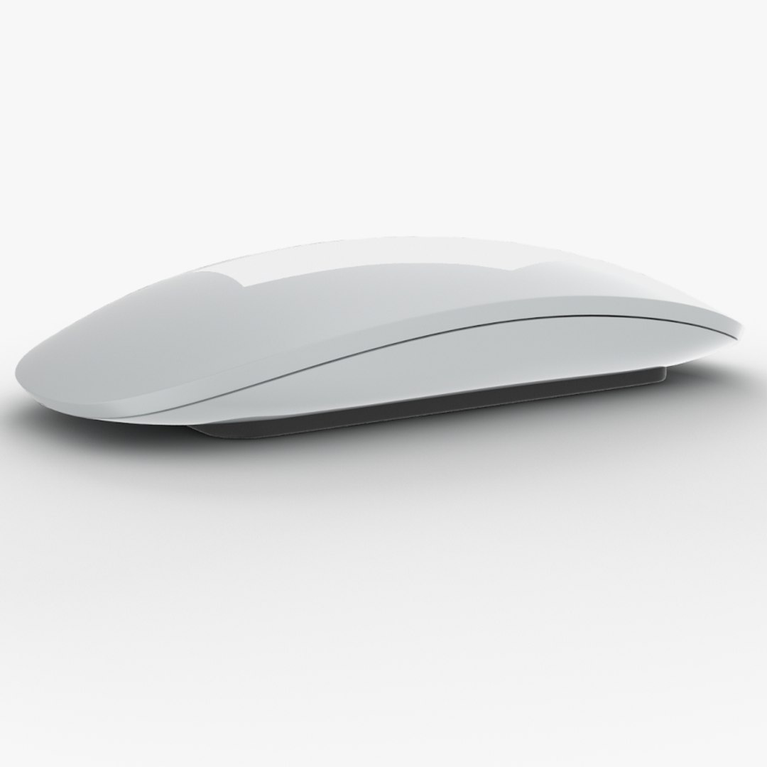 apple wireless mouse 3d model
