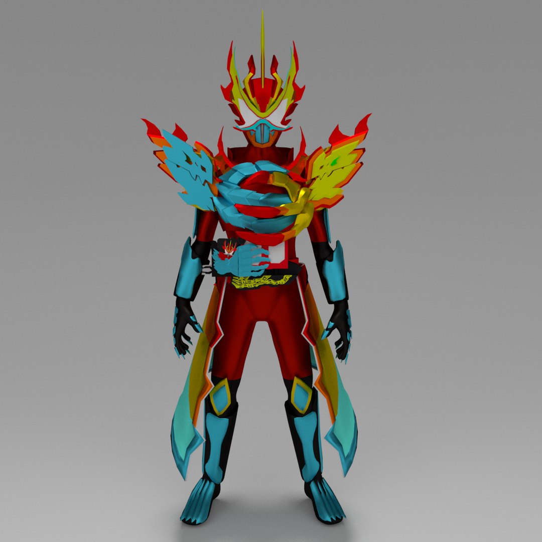 Kamen Rider Saber Elemental Dragon Model - TurboSquid 1888420